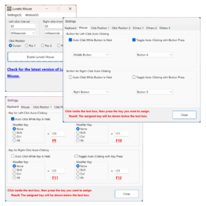 Lunatic Mouse: Auto Clicker for Fast Clicking on Windows (Freeware ...